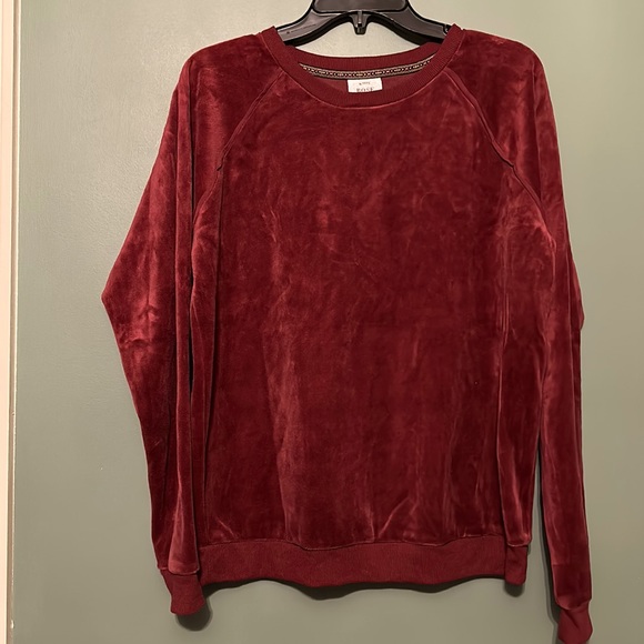 Knox Rose | Tops | Knox Rose Rust Colored Crew Sweatshirt | Poshmark